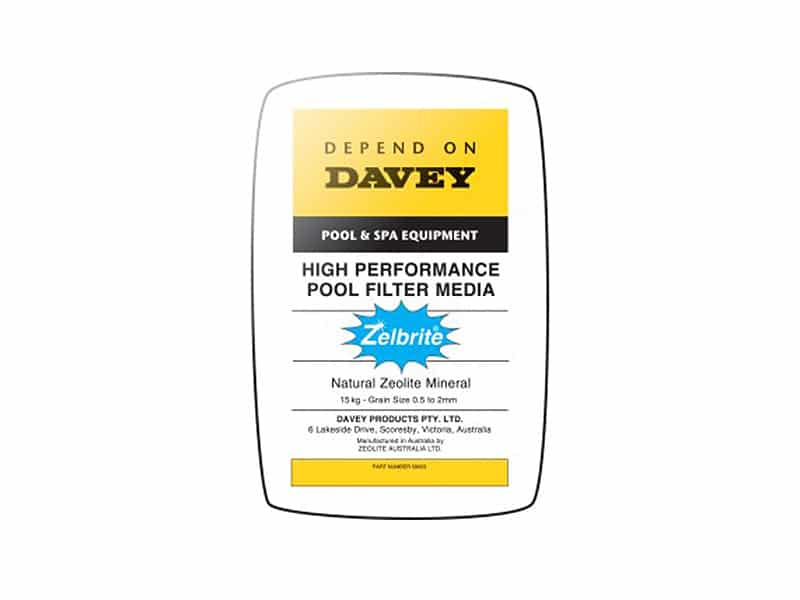 Davey Zelbrite Filter Media 15kg - Pump Shop